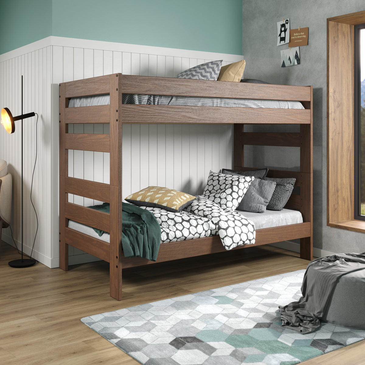 Twin/Twin Split Bunk Bed